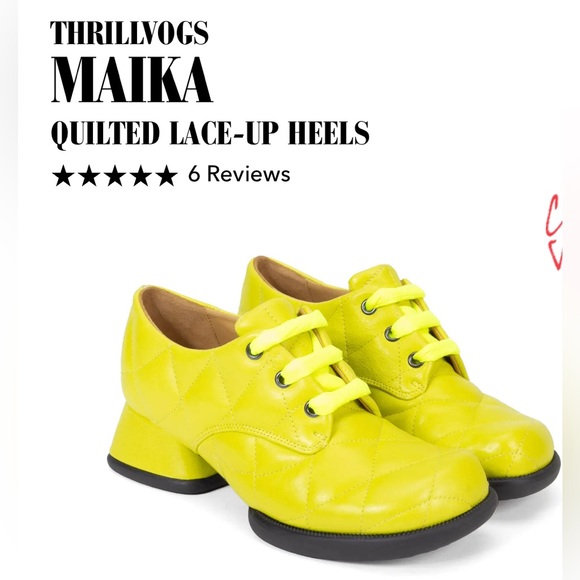 John Fluevog | Shoes | Fluevog New In Box Thrillvogs Maika Neon Yellow ...
